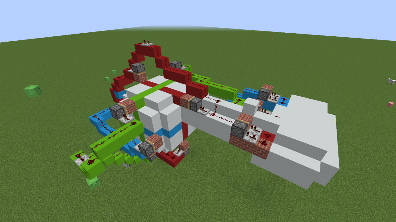 Folded room Minecraft Map