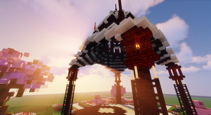 Asian spawn Minecraft Map