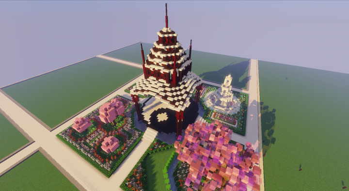 Asian spawn Minecraft Map