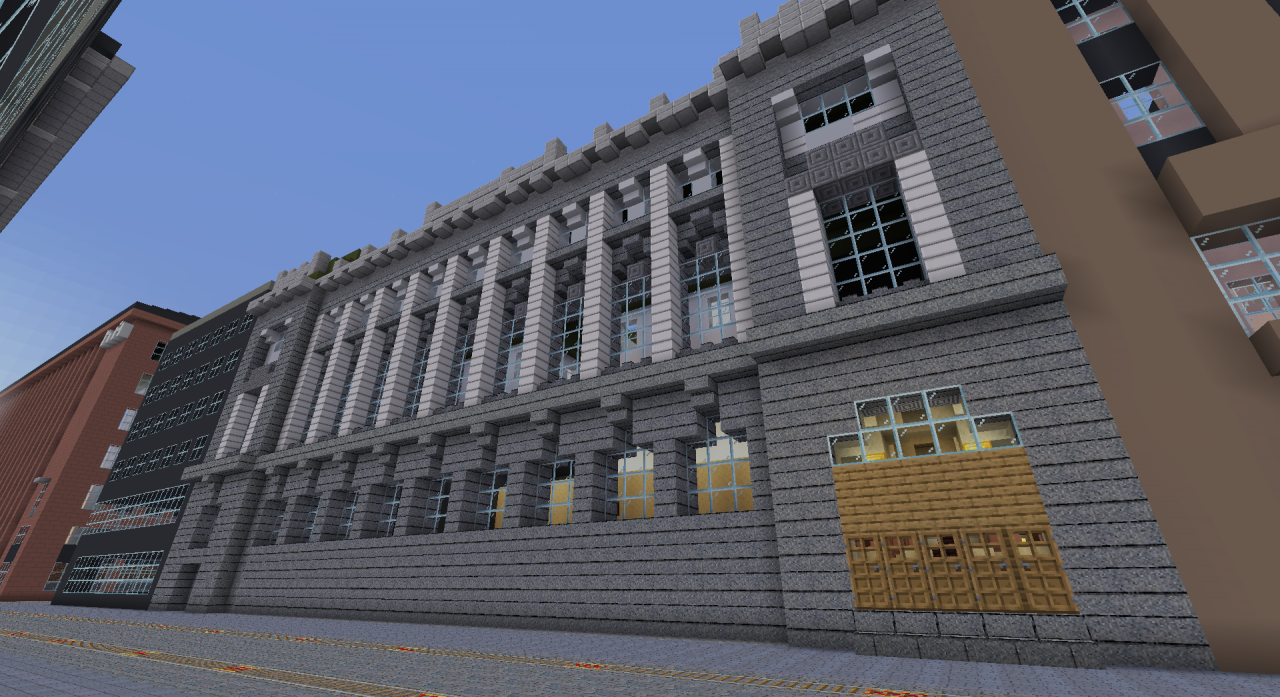 Helsinki City Center (1:1 scale) Minecraft Map