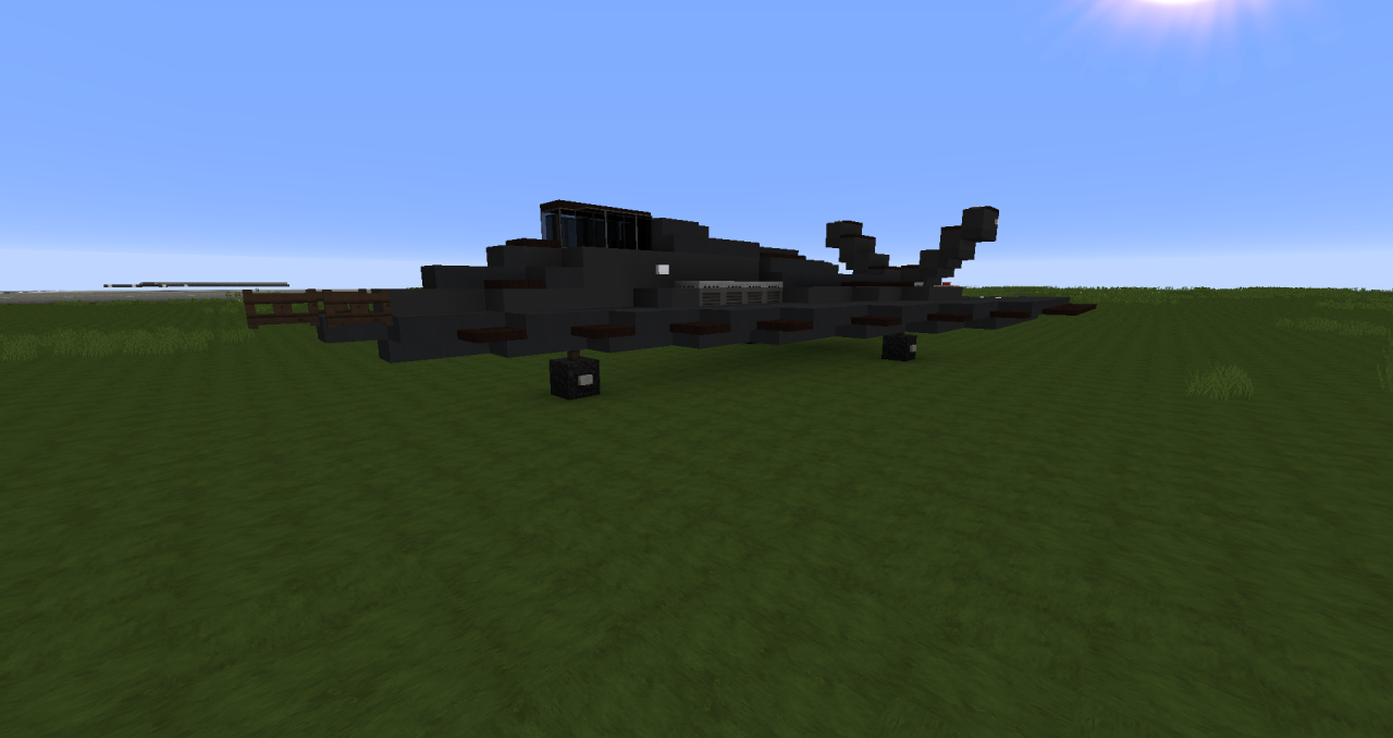 Lockheed F-117 (Scale 1.5:1) Minecraft Map