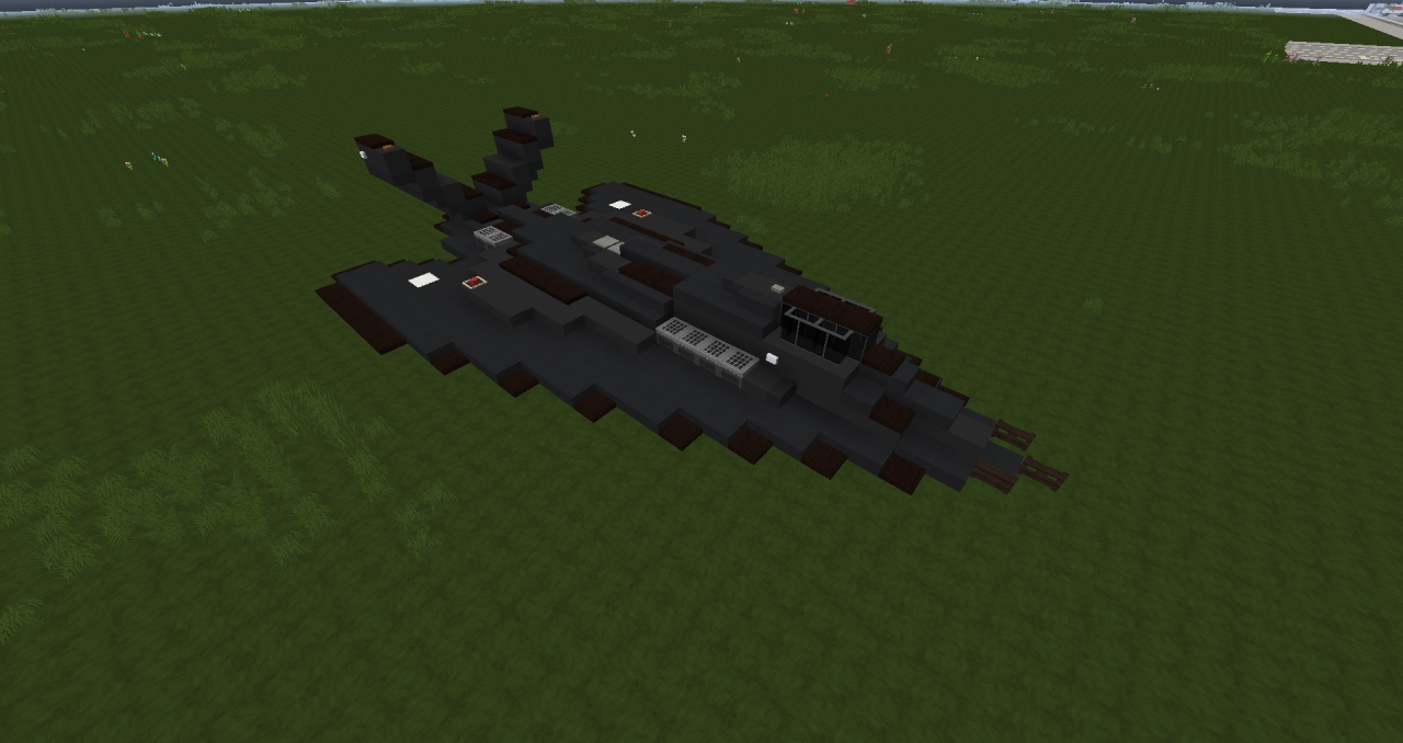 Lockheed F-117 (Scale 1.5:1) Minecraft Map