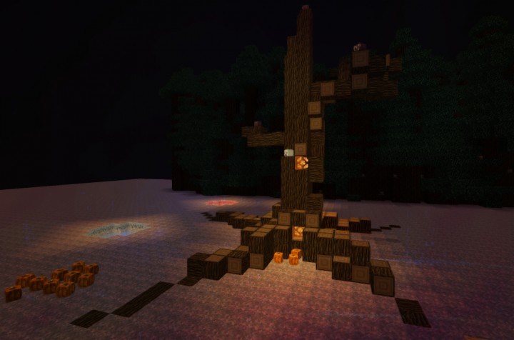 Halloween Style House Minecraft Map