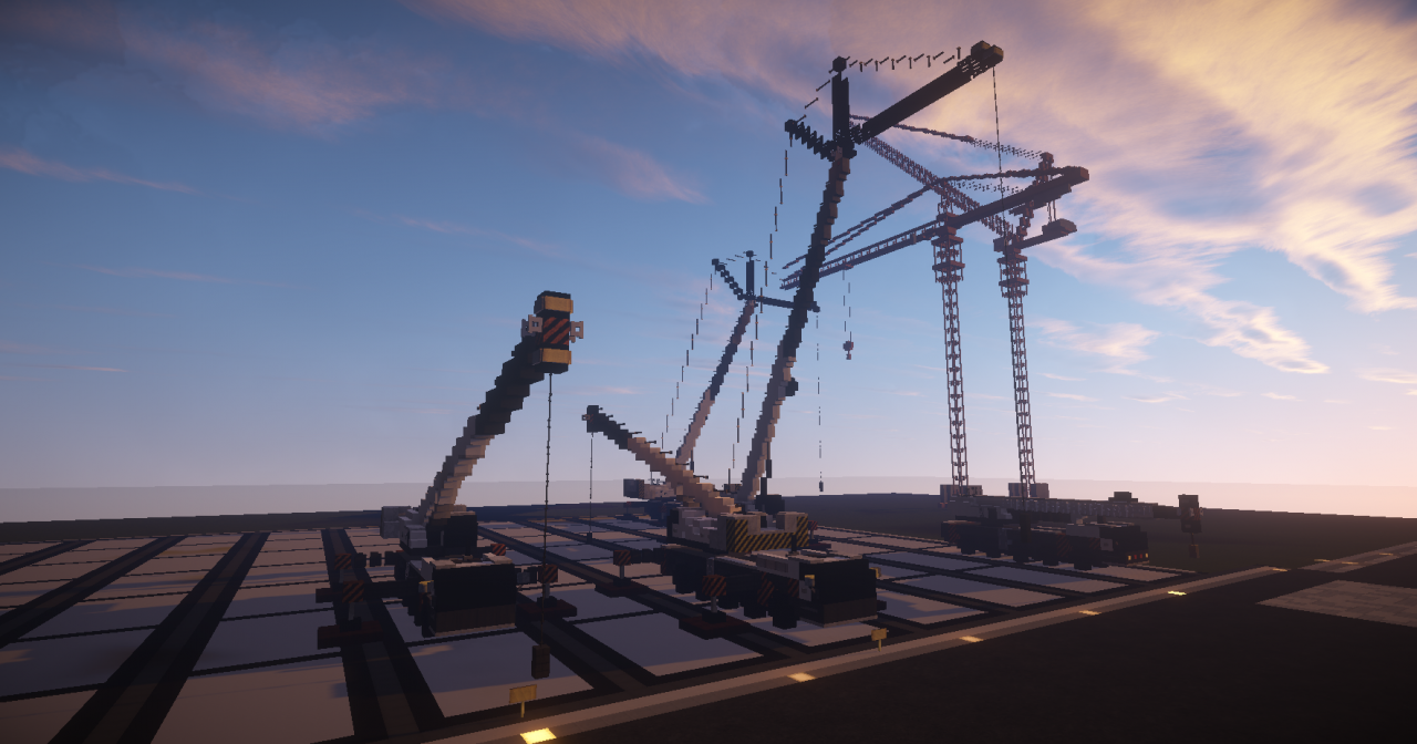 1.5:1 Scale, (3 positions) Liebherr LTM 1200 Mobile Truck Crane with ...