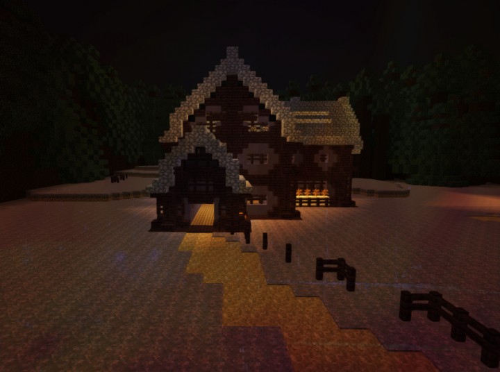 Halloween Style House Minecraft Map