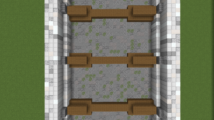 Large Size - Train Tracks Minecraft Map