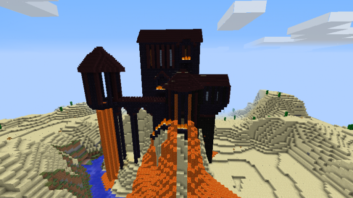 Haunted castle Minecraft Map