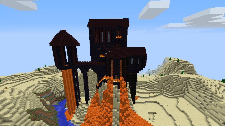 Haunted castle Minecraft Map