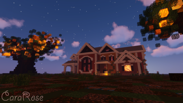 October Family House | Minecraft Timelapse Minecraft Map