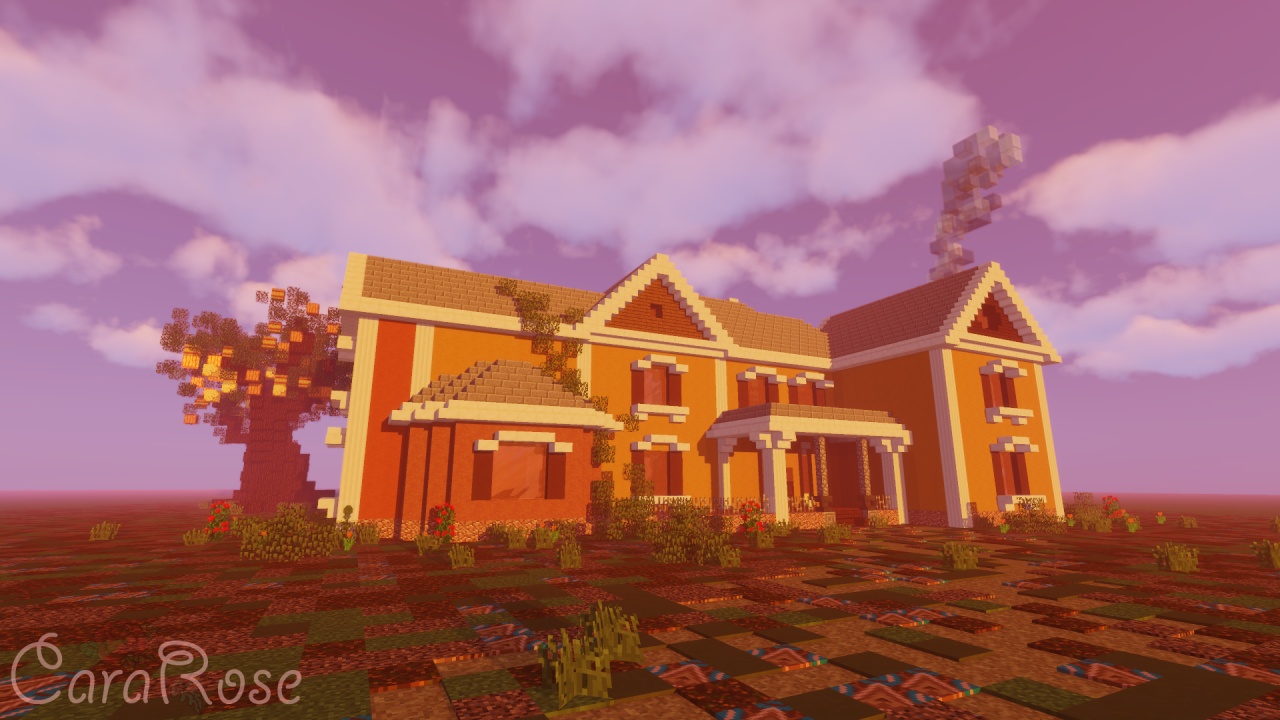 October Family House | Minecraft Timelapse Minecraft Map