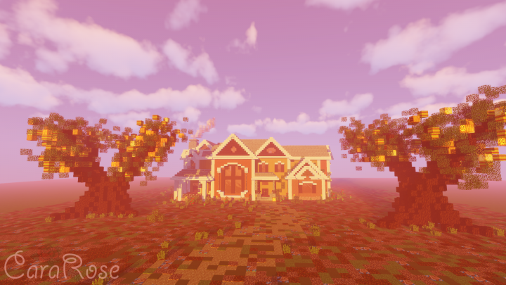 October Family House | Minecraft Timelapse Minecraft Map