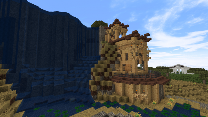 Monk's Savannah Habitat Minecraft Map