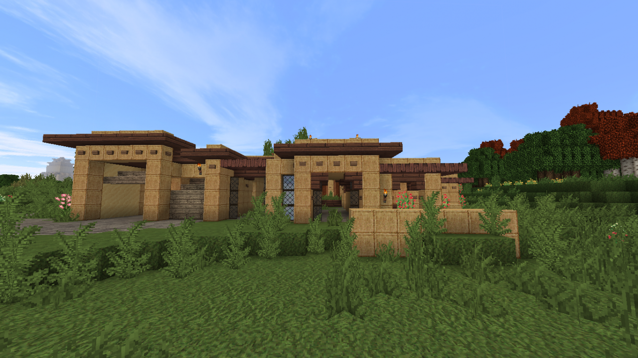 Grassland Adobe (Experimental Architecture) Minecraft Map