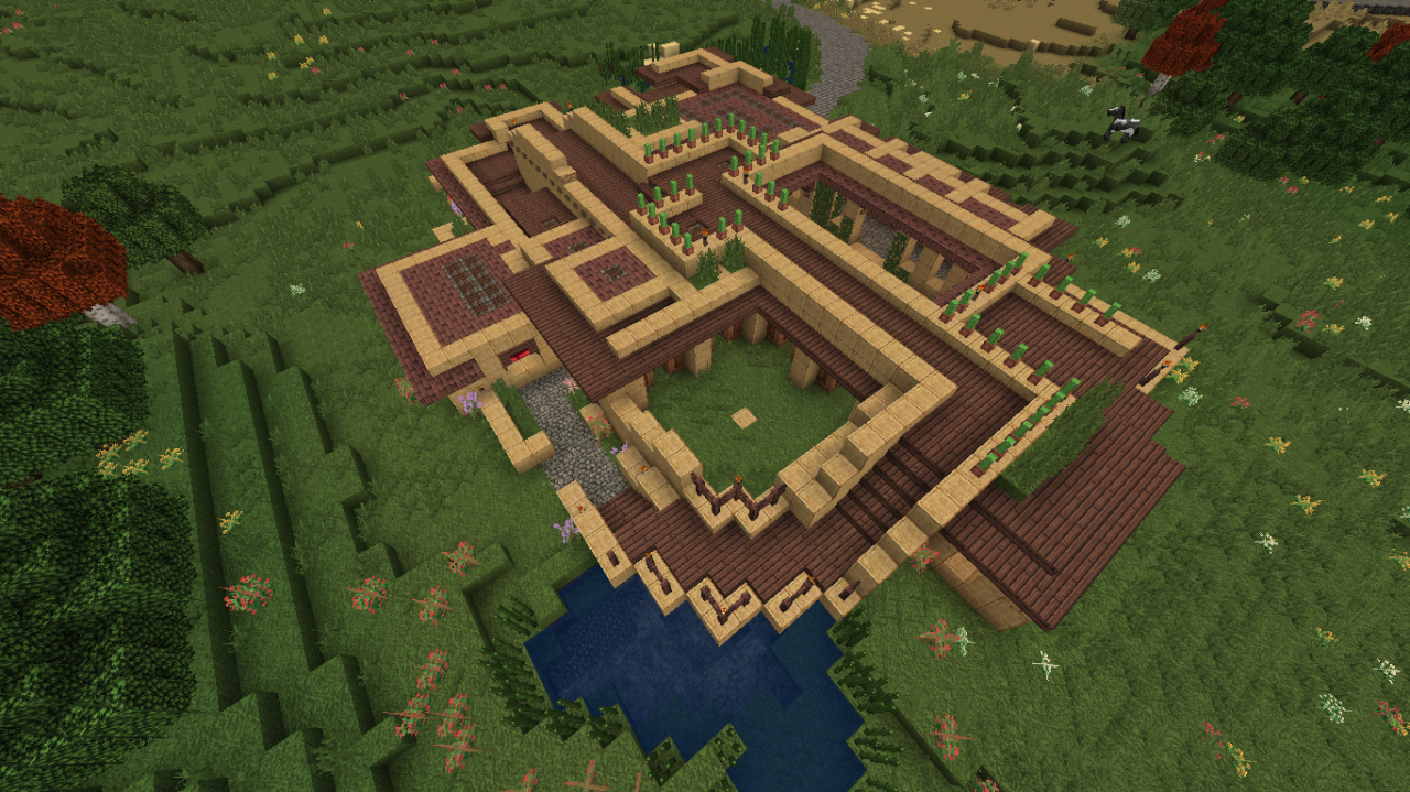 Grassland Adobe (Experimental Architecture) Minecraft Map
