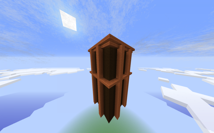 Lower Wall Corner Minecraft Map