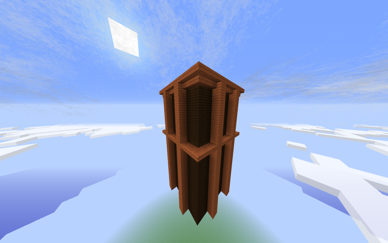 Lower Wall Corner Minecraft Map