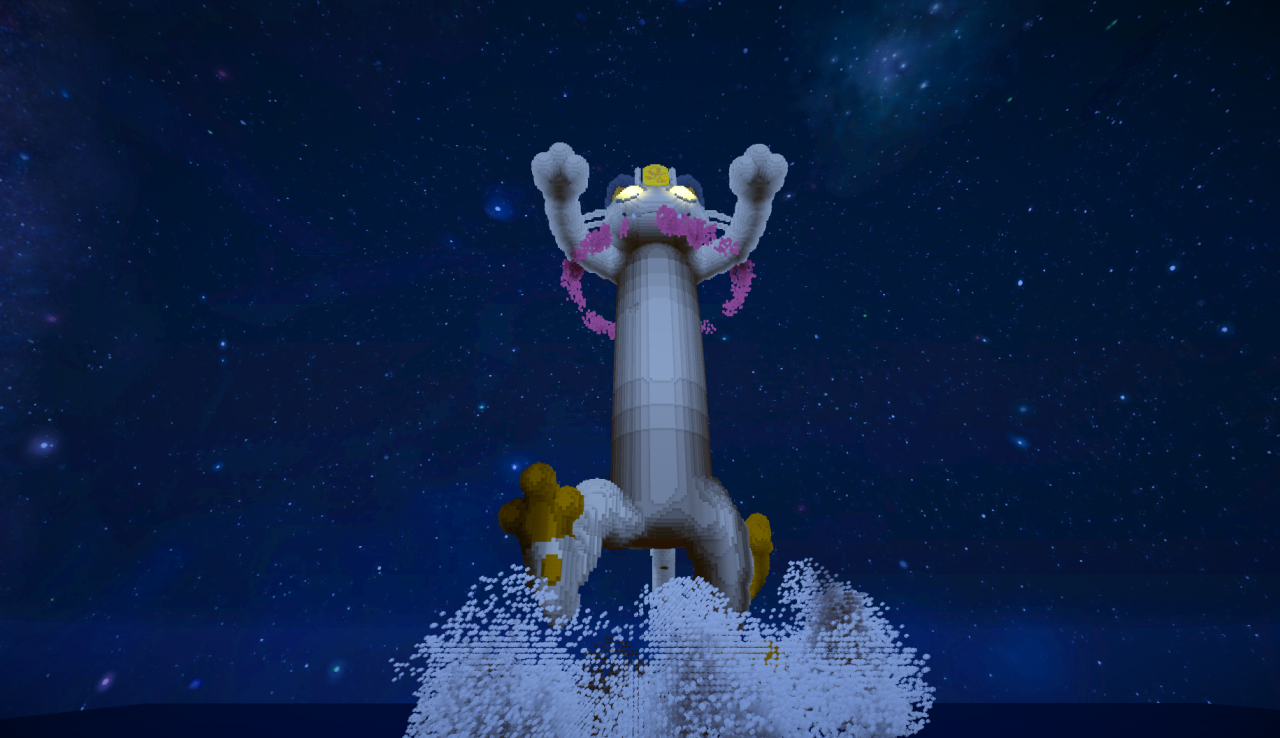 Gigantamax meowth Minecraft Map