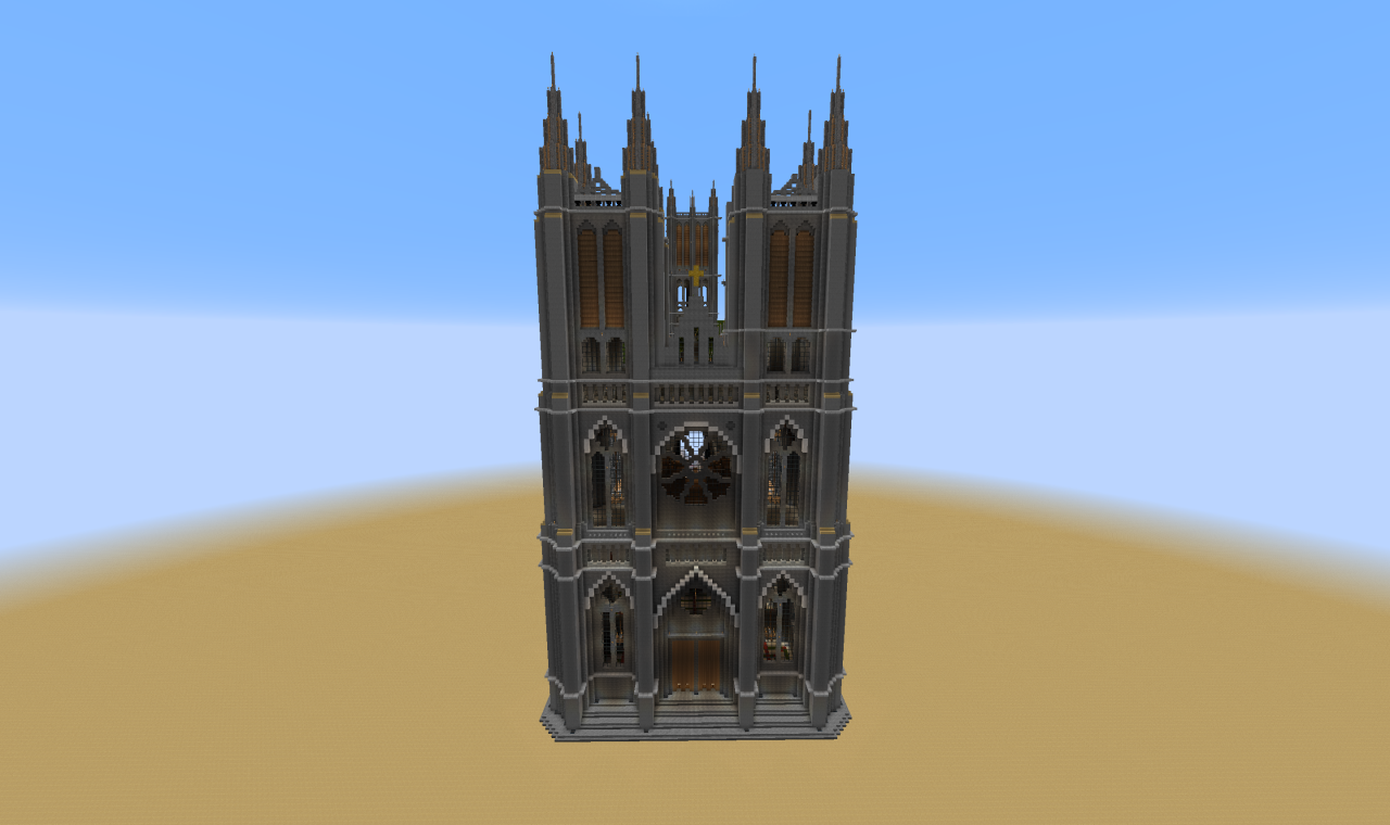 Gothic Cathedral Minecraft Project