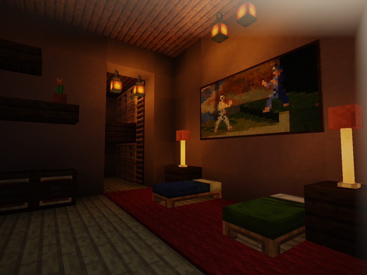 Cozy Interior Build Contest (by Mine1989) Minecraft Map