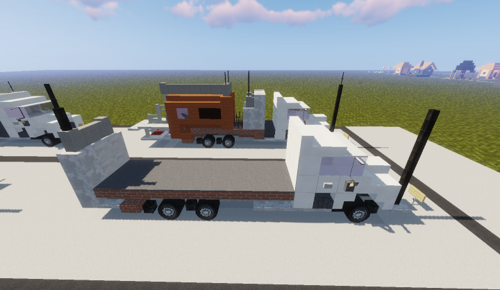 Rail Maintainence Truck Pack - V2 Minecraft Map