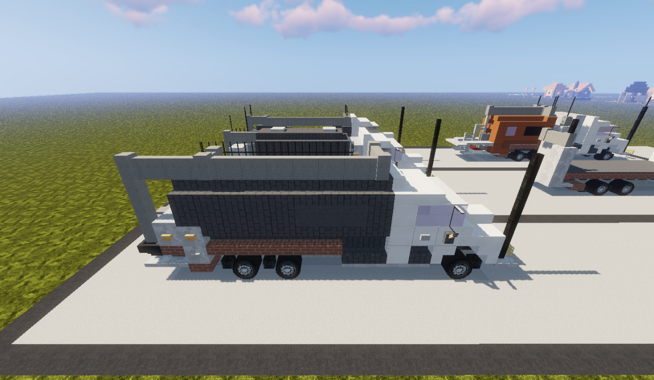 Rail Maintainence Truck Pack - V2 Minecraft Map