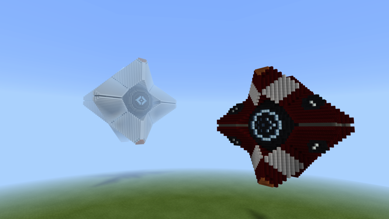 A ghost from Destiny (Frontier shell) Minecraft Map