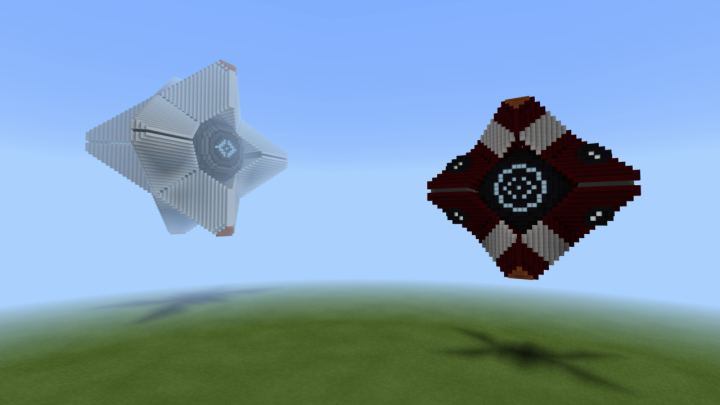 A ghost from Destiny (Frontier shell) Minecraft Map