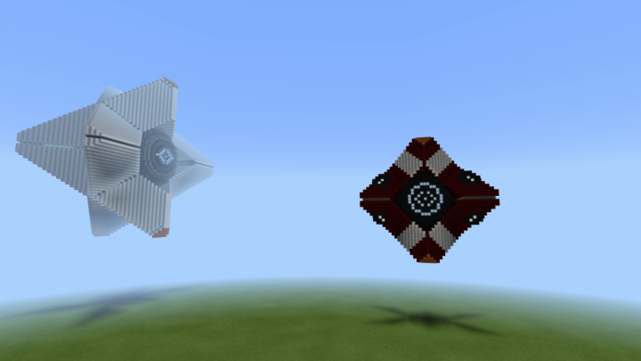 A ghost from Destiny (Frontier shell) Minecraft Map