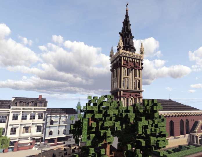 Alte Evangelische Kirche, Krefeld, Germany Minecraft Map