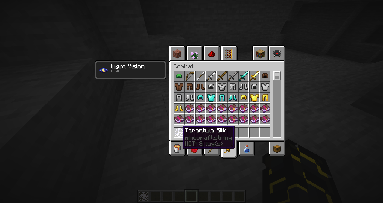 Tarantula Datapack 1.14 - 1.14.4 (Made by Xoren) Minecraft Mod