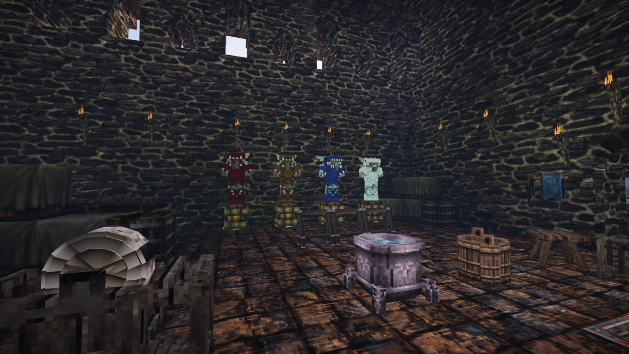 Medieval blacksmith (conquest reforged texture pack) Minecraft Map