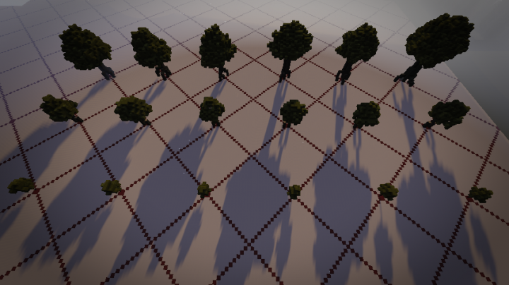 [Trees Pack] Classic Oak Forest schem Minecraft Map