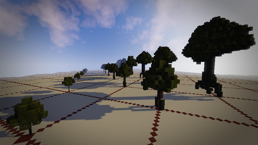 [Trees Pack] Classic Oak Forest schem Minecraft Map