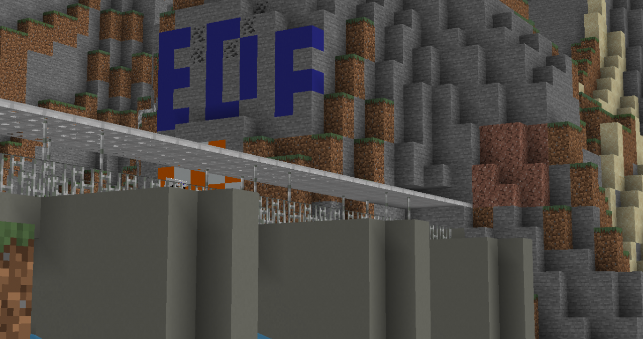 Barrage au file de l'eau Minecraft Map