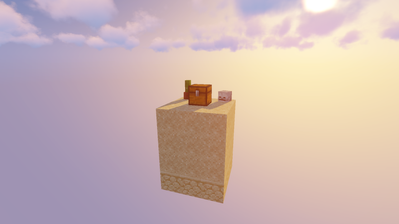 New Skyblock Challenge - Survival Island Map Minecraft Map