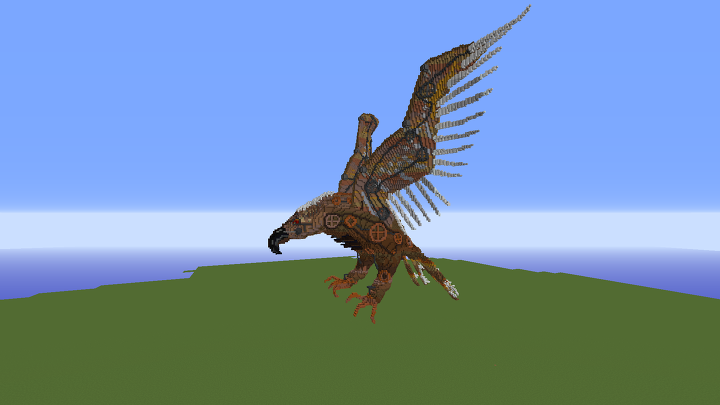 Steampunk Eagle Minecraft Map