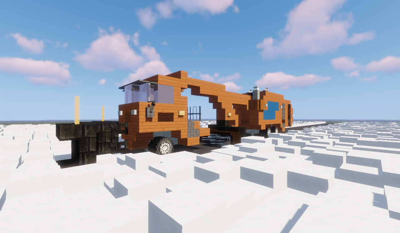 Airport Snow Removal Vehicles Minecraft Map