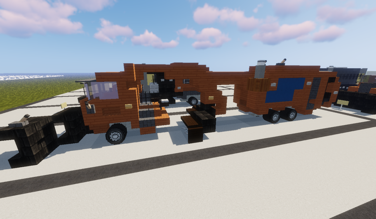 Airport Snow Removal Vehicles Minecraft Map