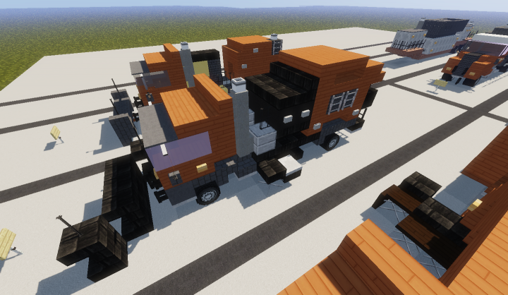 Airport Snow Removal Vehicles Minecraft Map