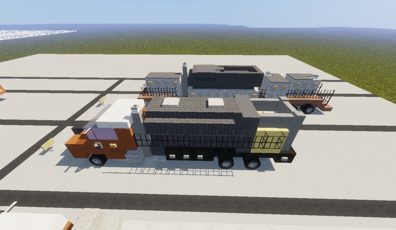 Airport Snow Removal Vehicles Minecraft Map