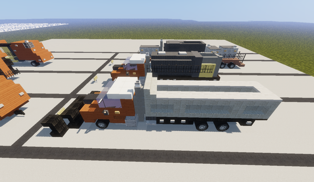 Airport Snow Removal Vehicles Minecraft Map