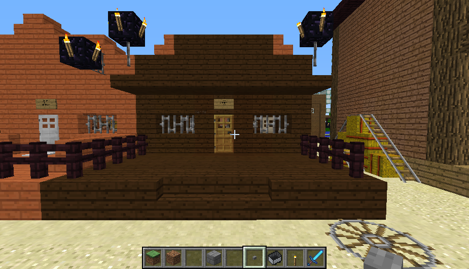 Xerife Public Jail - Feito para mapa de Western Minecraft Project