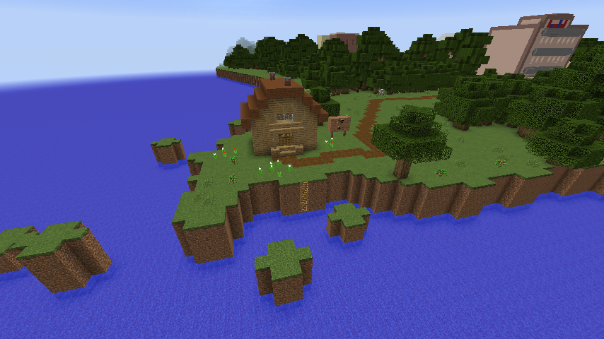 Eagle Land - Earthbound Semi-Recreation Minecraft Map