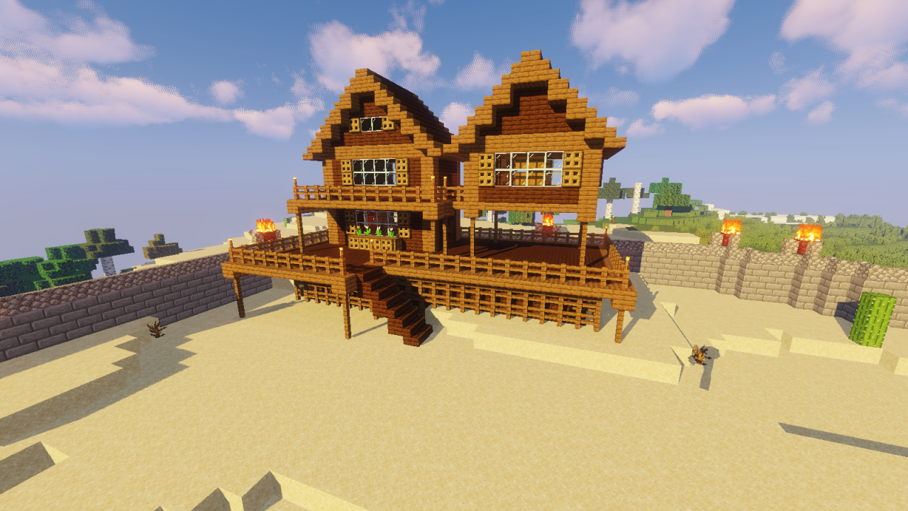 Survival House Minecraft Map