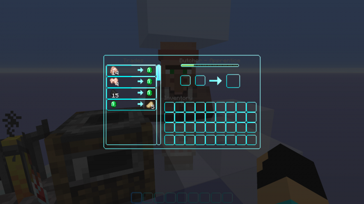 Clear GUI Utilities Minecraft Texture Pack