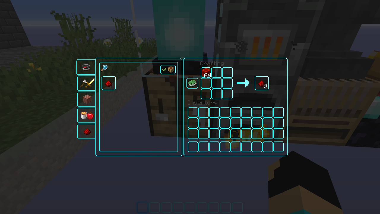 Clear GUI Utilities Minecraft Texture Pack