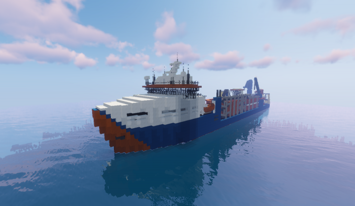 Van Ord - Nexus - Cable/Pipe Laying Vessel Minecraft Map
