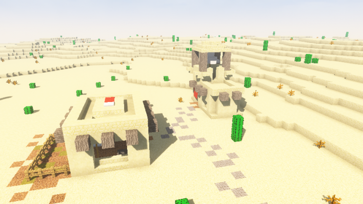Desert Village Minecraft Map