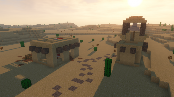 Desert Village Minecraft Map
