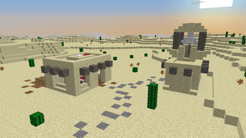 Desert Village Minecraft Map